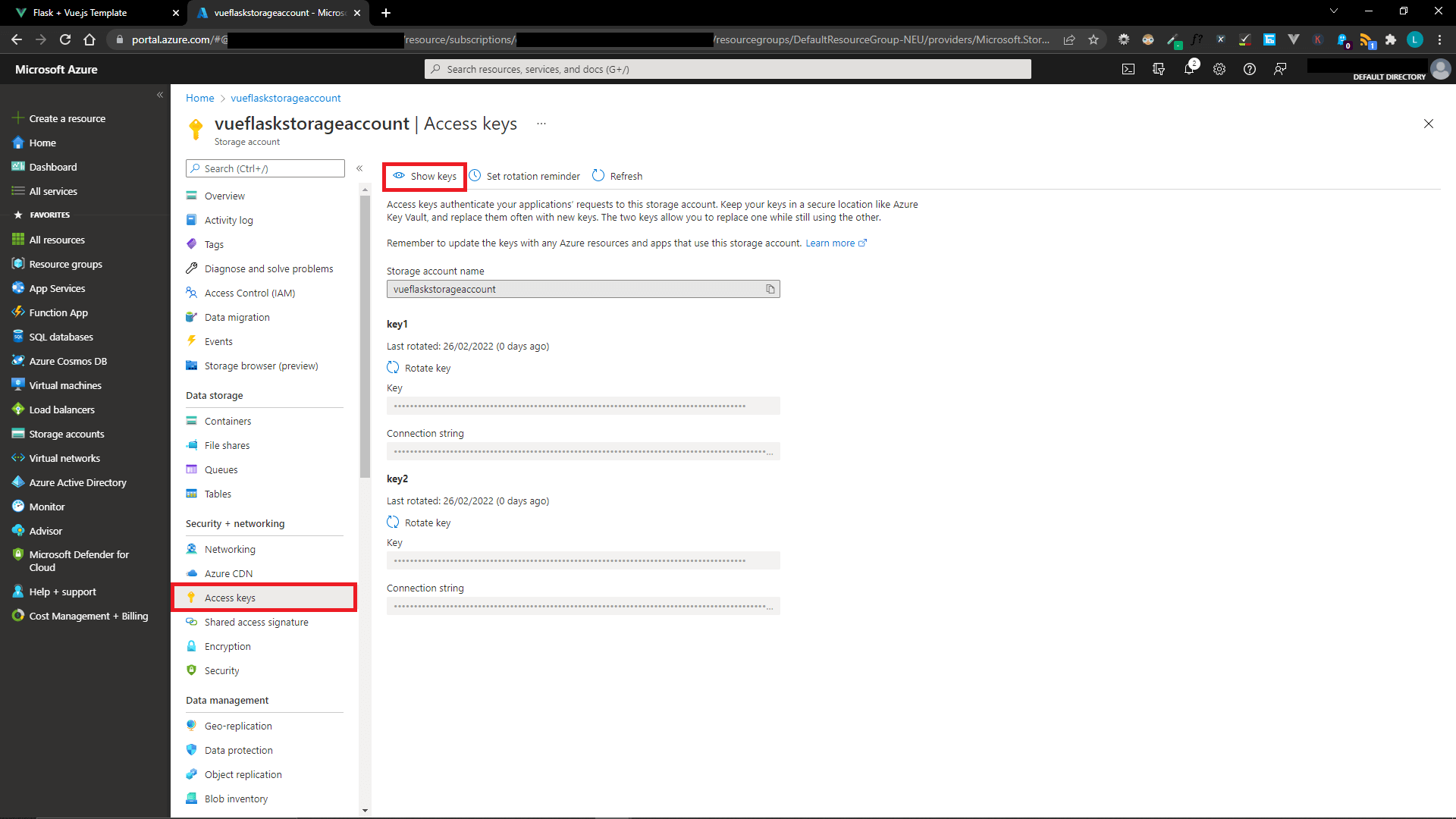 How to upload PDF files to Azure Blob Storage with Vue and Python Flask | Shedload Of Code